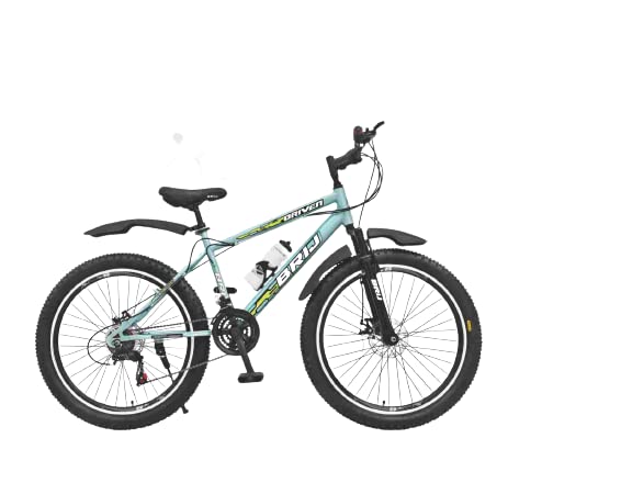 Buy BRIJ Cycle Driven Sporty Look Light Blue Cycle with Double Disk ...