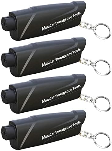 Amazon.com: WHOHAO 4 Pack Car Window Breaker and Seat Belt Cutter ...