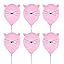 Amazon.com: 12 inch Party Latex Balloons DIY Cat Balloons Large Light ...