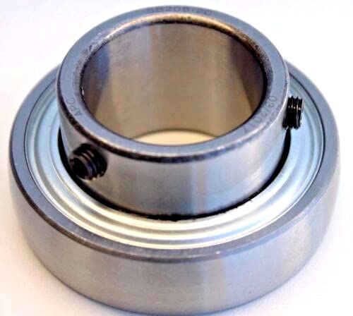 SB206-20 Insert Bearing 1-1/4" Bore w/Set Screw & Chevron Grease ...