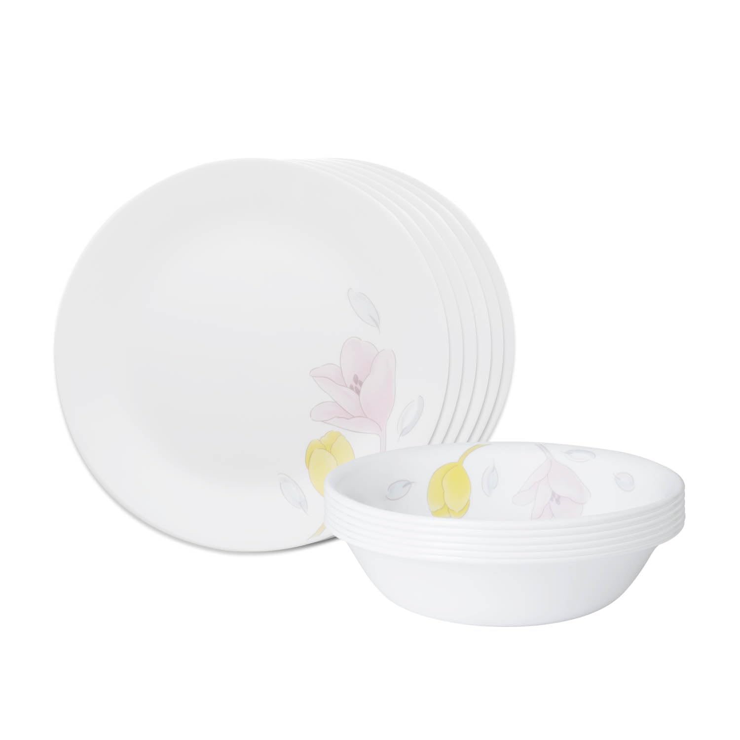Buy Corelle Livingware Plus 12 Pc Basic/Mini/Starter Breakfast Set ...