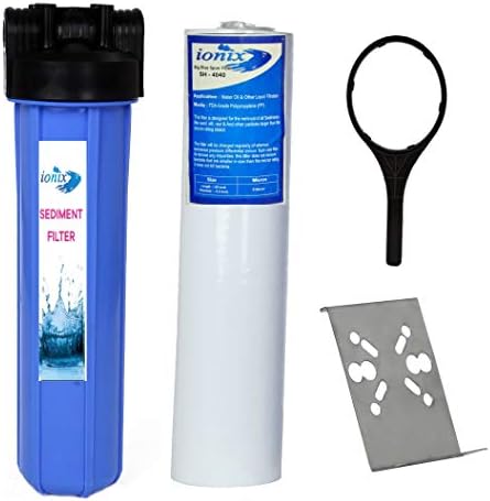 Ionix Whole house water filter system/Complete Tank water treatment ...