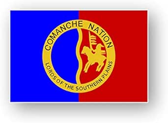 Amazon.com: GT Graphics Express Comanche Flag - Vinyl Sticker ...