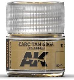 Amazon.com: Real Colors: Carc Tan 686A Acrylic Lacquer Paint 10ml ...