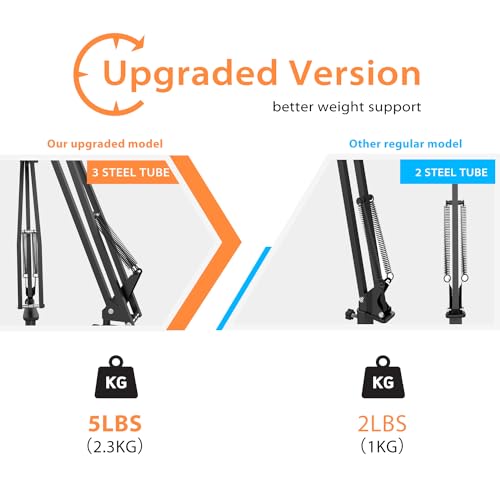 Overhead Tripod For DSLR Cameras, Heavy Duty Camera Desk Mount Stand ...