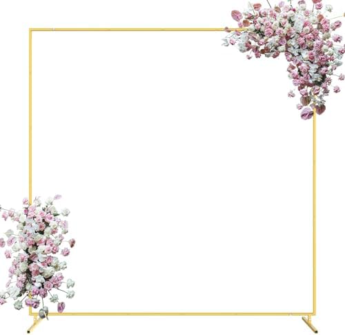 Amazon.com: HEMMOTOP Metal Arch Backdrop Stand Set of 3 - 6 ft, 5 ft, 4 ...