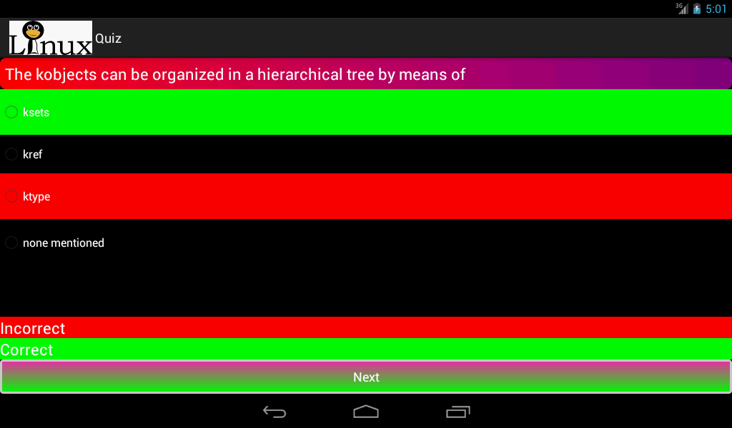 Linux tutorial + quiz - App on Amazon Appstore