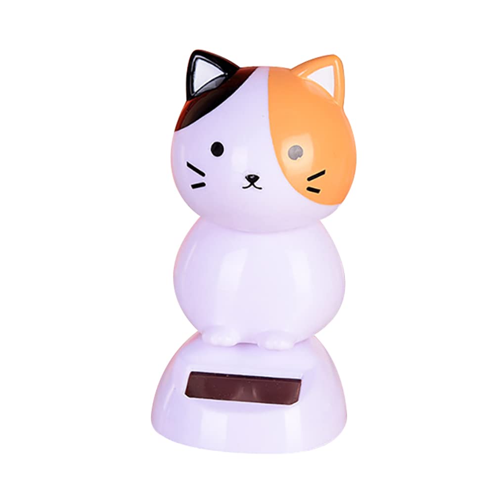 Dancing Cats Figurine Solar Bobblehead Solar Powered Shaking Head ...
