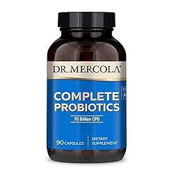 Amazon.com: Dr. Mercola Complete Probiotics 70 Billion CFU, 90 Servings ...