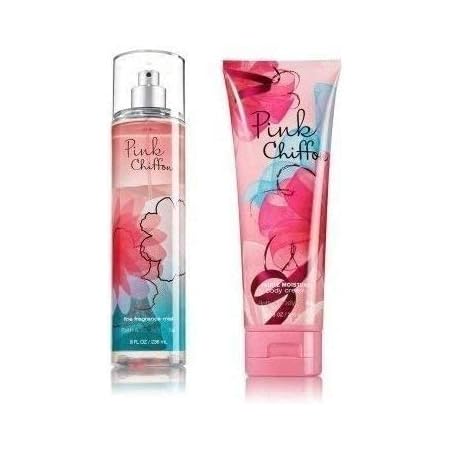Bath and Body Works Pink Chiffon Fine Fragrance Mist 8 Ounce Tall ...