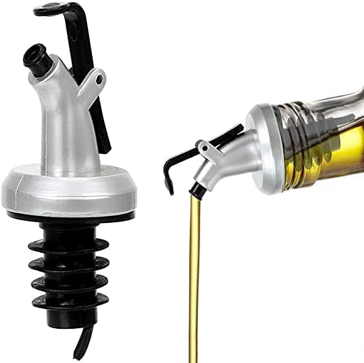 DERIKO Oil Bottle Cap Dispenser Bottle Nozzle Stopper Pourer Leak-Proof ...