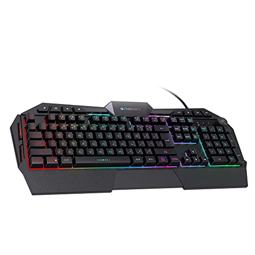 Zebronics Zeb-Transformer Gaming Keyboard and Mouse Combo (USB, Braided ...