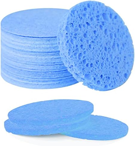 Amazon.com : Spunspon 50-Count Facial Sponges Compressed Natural ...