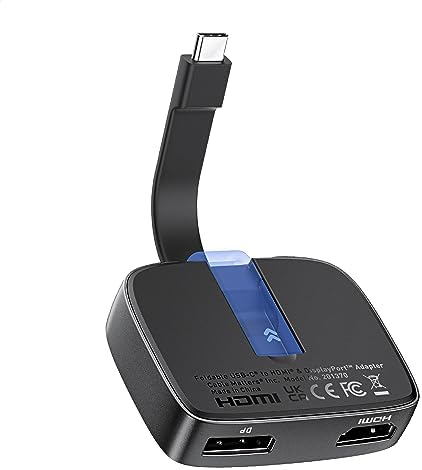 Amazon.com: Dell Adapter USB-C to HDMI / DP with Power Pass-Through ...