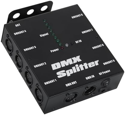 Amazon.com: 8-Channel Wireless DMX 512 Signal Amplifier,XLR DMX ...