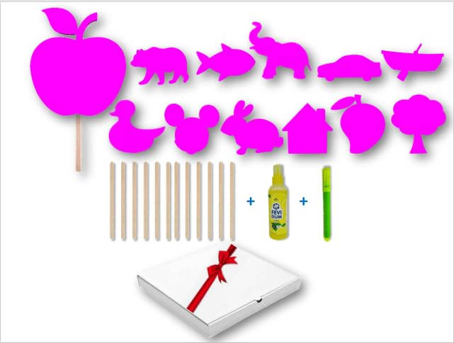 Paper Craft kit (Set of 12) for Kids|Readymade Multi Design and Multi ...