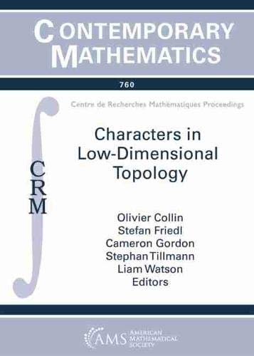 Amazon.com: Characters in Low-Dimensional Topology: A Conference ...