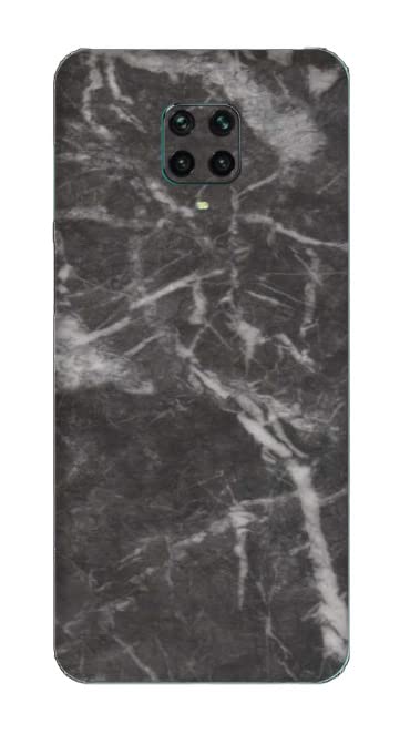 Orgic India Redmi Note 9 Pro Skin Wrap Sticker Black Marble (Back ...