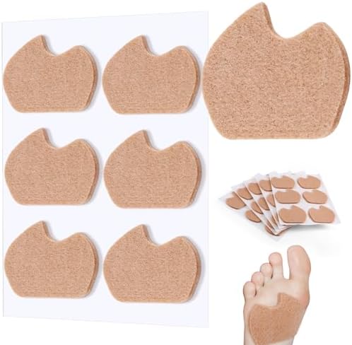 Amazon.com: Cutecrop 20 Pcs Metatarsal Felt Foot Pad for Feet Felt ...