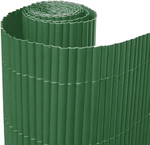 ITALFROM Arelle 4990 Canne en Bambou Arella PVC Simple Vert Clôture ...