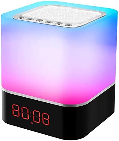 Ranipobo Night Light Bluetooth Speaker, Portable Wireless Speaker Touch ...
