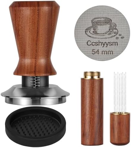 Amazon.com: Espresso Hand Tamper 51mm, Coffee Tamper with WDT Tool ...