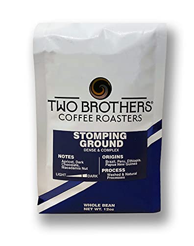 Amazon.com : Two Brothers Coffee Roasters Stomping Ground Espresso ...