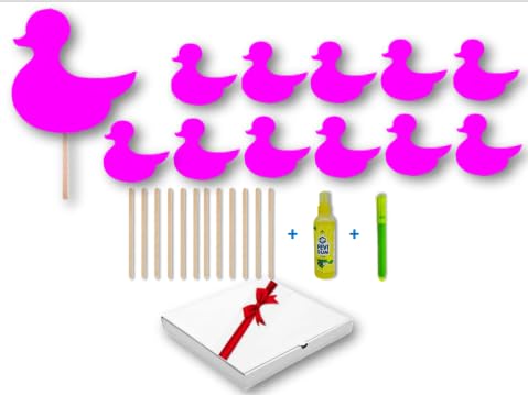 Paper Craft kit (Set of 12) for Kids|Readymade Duck Design and Multi ...