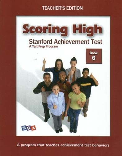 Scoring High Standford Achievement Test: Teacher's Edition, Book 6 ...