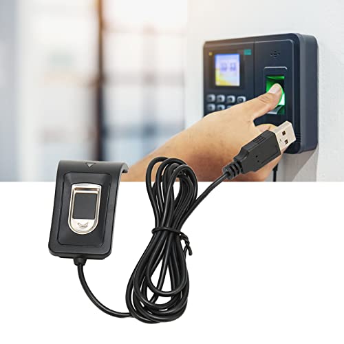 Bewinner USB Fingerprint Reader, Hold Ten Fingerprints 360 Degree Auto ...