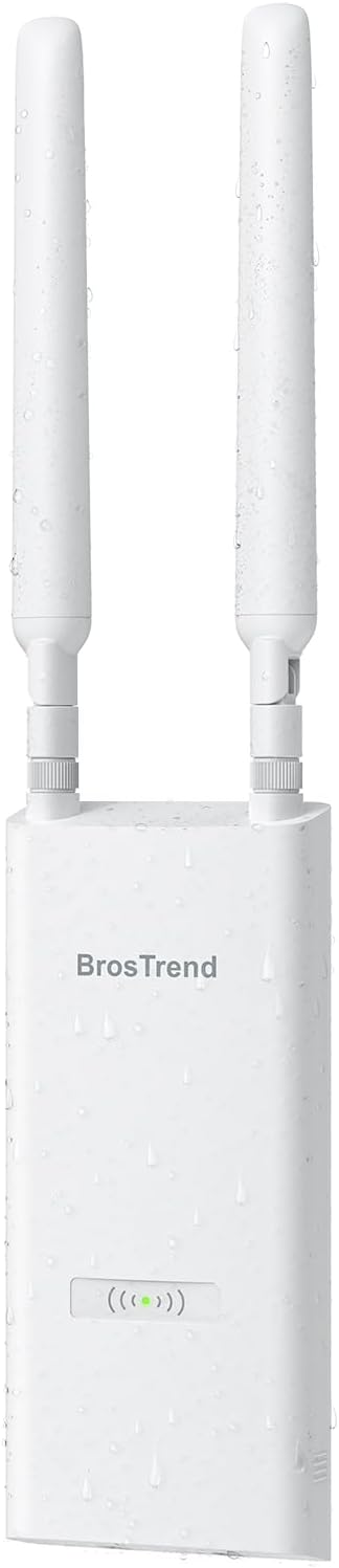 Amazon.com: BrosTrend AC1200 Outdoor Access Point Long Range, IP65 ...