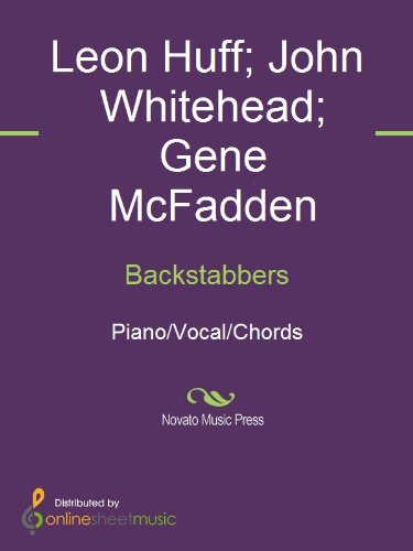Backstabbers - Kindle edition by Gene McFadden, John Whitehead, Leon ...