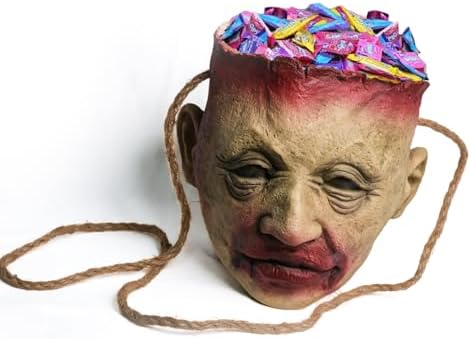 Amazon.com: Severed Head Bloody Candy Shoulder Bag, Bloody Trick or ...