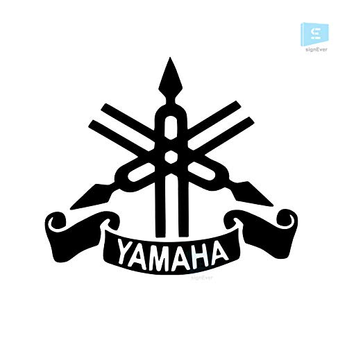SIGN EVER Yamaha Logo Stickers Bike Fz v2 Fzs v3 Sides Mudguard Hood ...