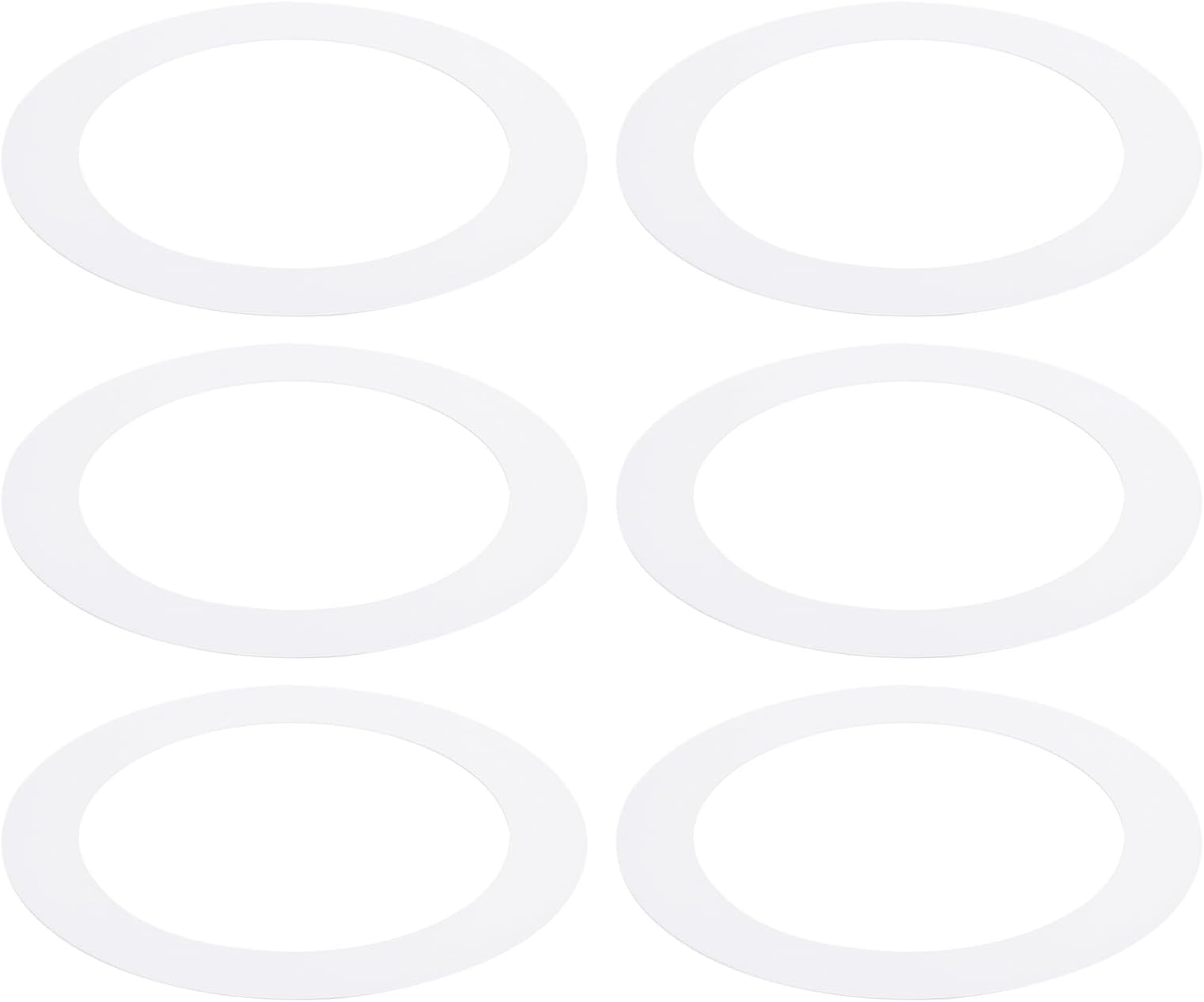 PATIKIL Goof Rings Inner Diameter 3.18", Outer Diameter 4.52", 6 Pcs ...