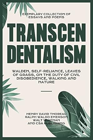 Amazon.com: Transcendentalism: Walden, Self-Reliance, Leaves of Grass ...