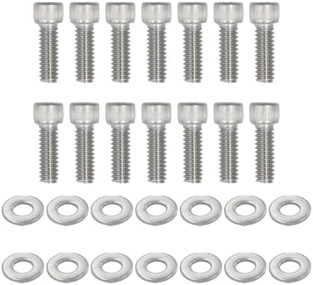 Amazon.com: QGHAUC Stud Kit Bolts Valve Cover Stainless Steel Big Block ...