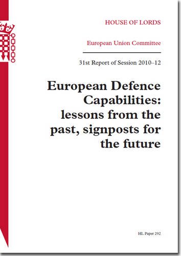 Buy European defence capabilities: lessons from the past, signposts for ...