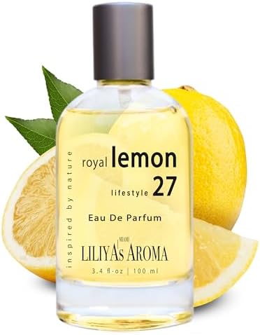 Amazon.com: Liliya's Aroma Royal Lemon 27 Eau De Parfum - Vegan & Clean ...