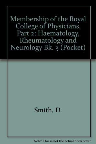 Buy Haematology, Rheumatology and Neurology (Bk. 3) (Pocket S.) Book ...