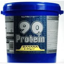 Amazon.com: (2 Pack) - Nutrisport - 90+ Protein Banana | 2500g | 2 Pack ...