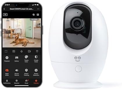 Amazon.com: Geeni Sentinel 1080p Wireless Indoor Surveillance Camera ...