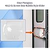 Clear Plexiglass 4812-01 Screen Door Bubble Style Slider Complete ...