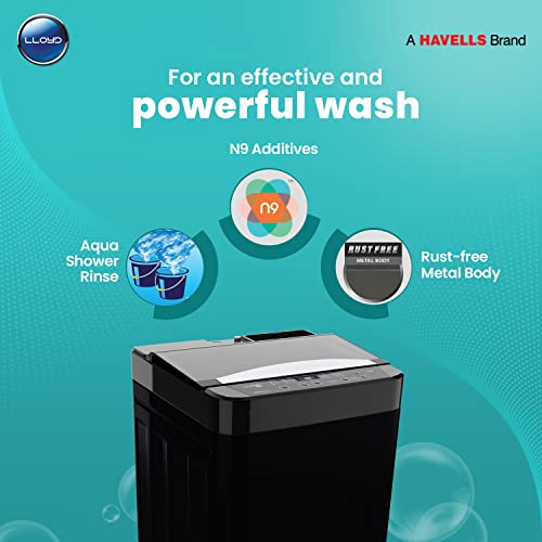 Havells-Lloyd 7.0 Kg Fully Automatic Top Load Washing Machine ...