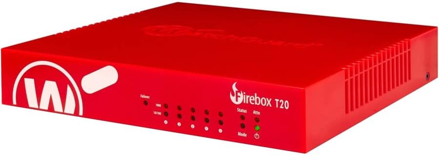 Dispositivo de seguridad WatchGuard Firebox T20-W con suite de ...