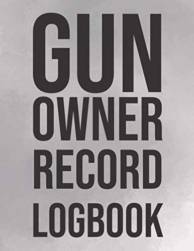 Amazon.com: Gun owner record Logbook: Organizer & Tracker for Firearms ...