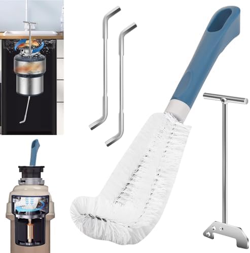 KINTLE Universal Garbage Disposal Brush Kit/Garbage Disposer Unjamming ...
