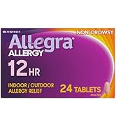 Amazon.com: Allegra Adult 24-Hour Allergy Relief Tablets with Bonus ...