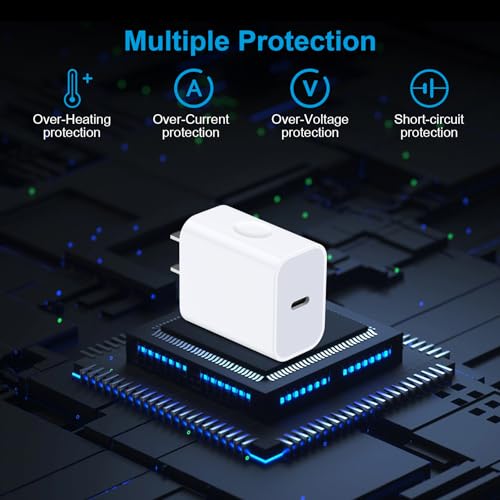 Snapklik.com : USB C Wall Fast Charging Block, 20W Type C Charger Wall ...