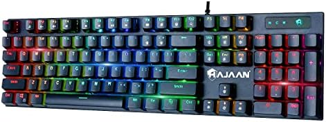onn. RGB Mechanical Gaming Keyboard 87 Keys, Compact TENKEYLESS (TKL ...